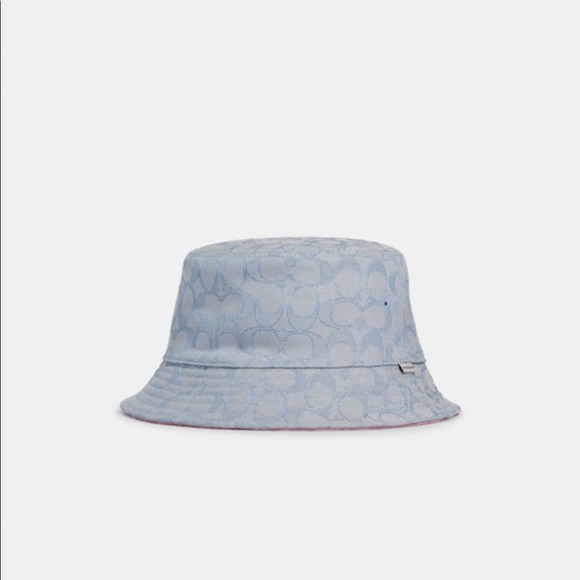 Coach | Accessories | Coach Reversible Bucket Hat In Signature Jacquard ...
